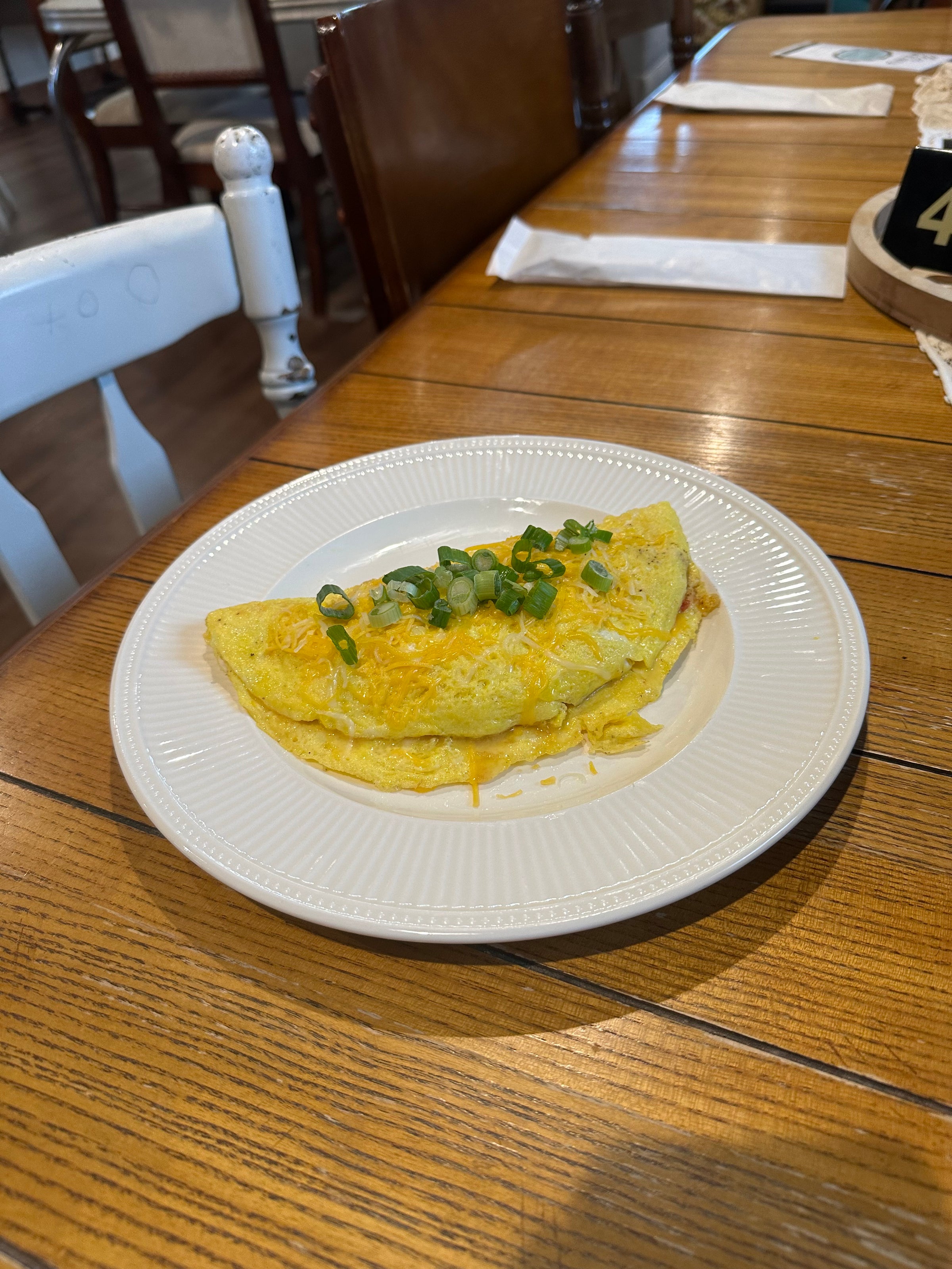 three egg omelette