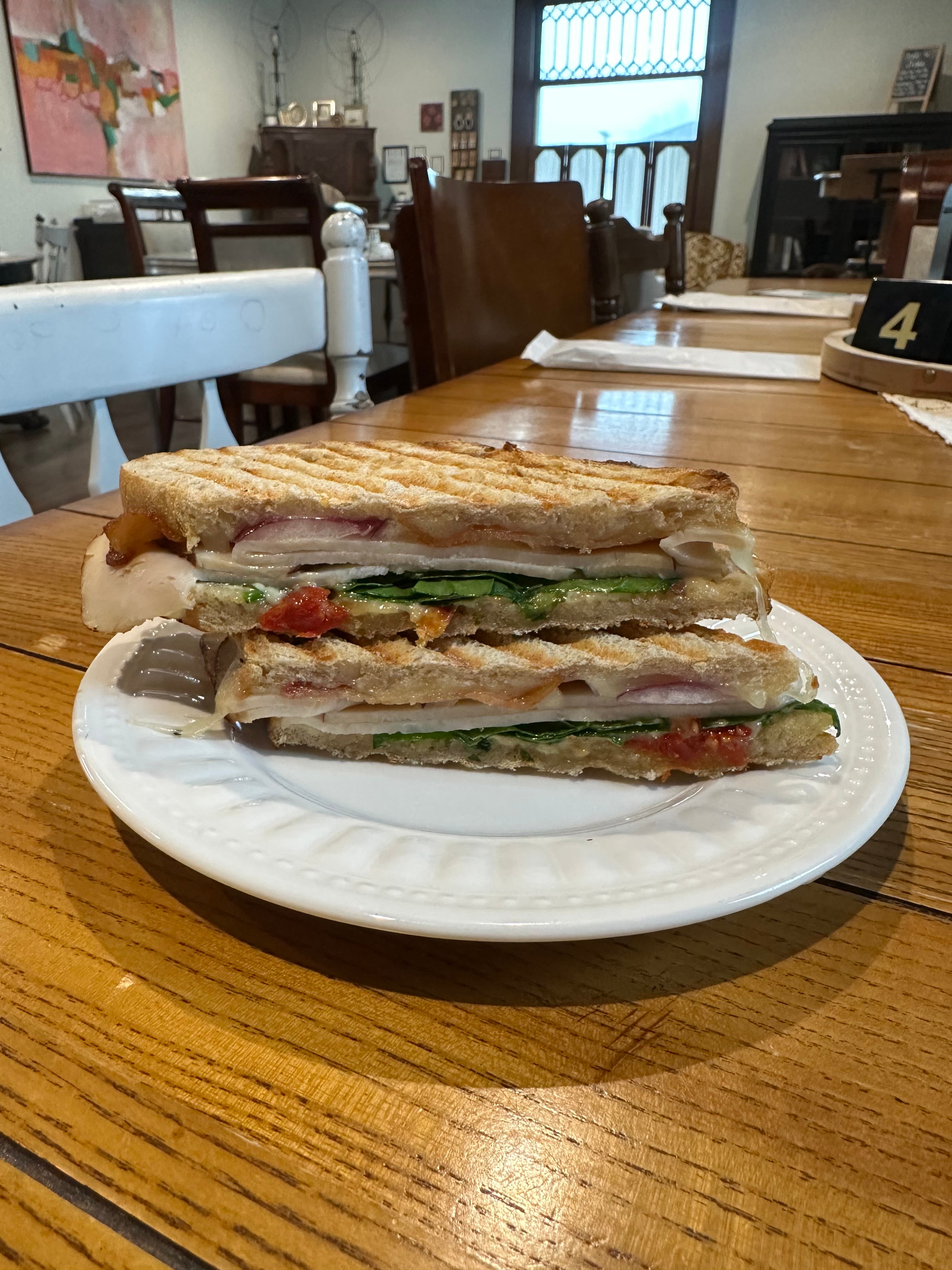 Turkey & Bacon Panini | The Love Bug Food Truck & Cafe