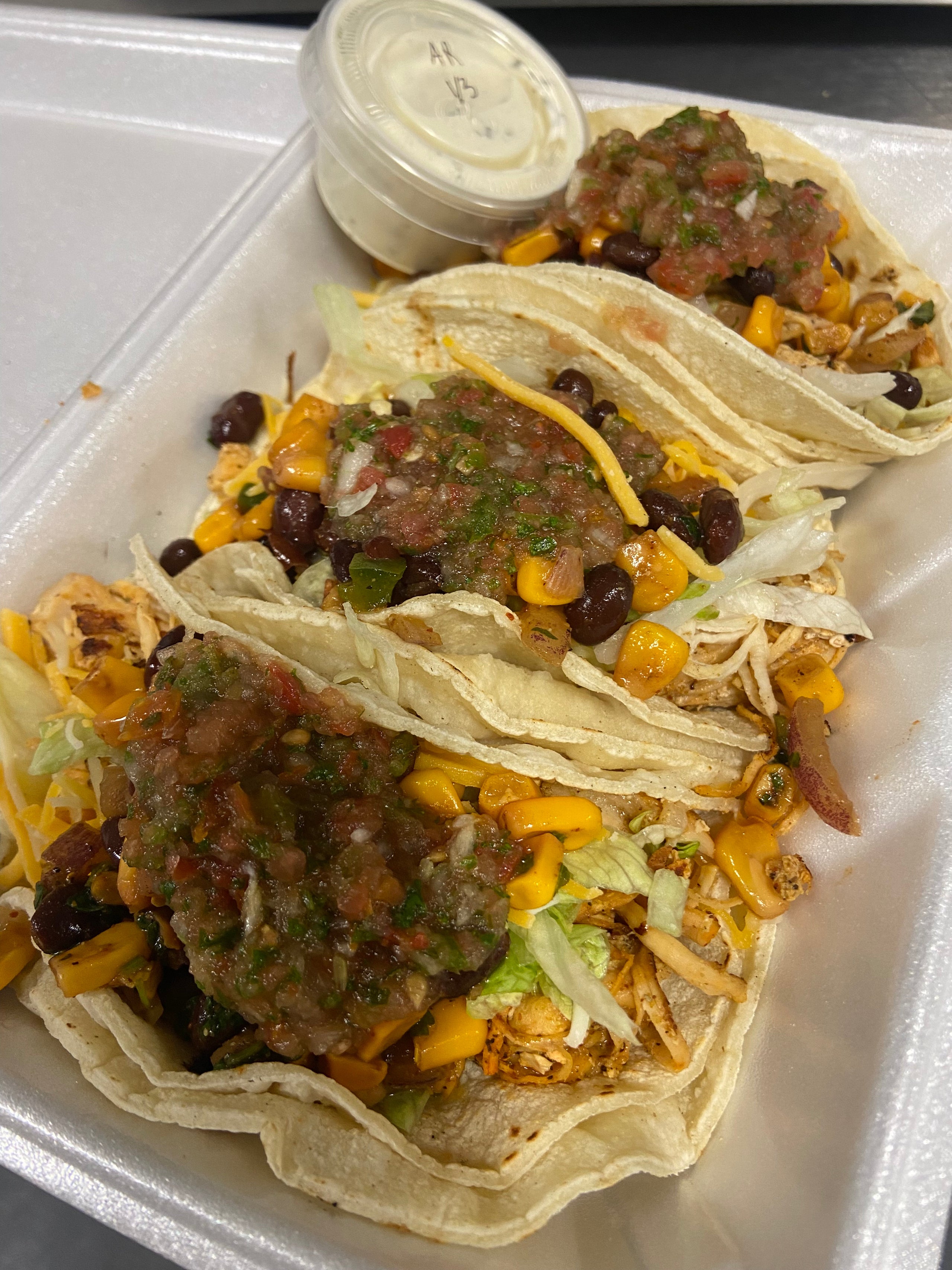 Chicken Tacos | The Love Bug Food Truck & Cafe